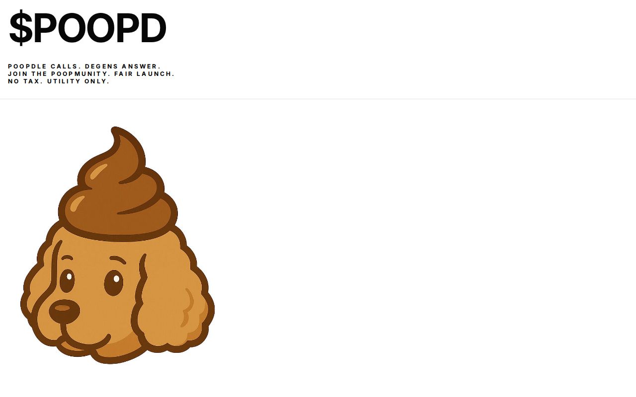 $POOPD | Poopdle